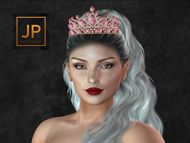 Second Life Marketplace - 14. SOFIA. Alyssa Crown Pink (BOX)