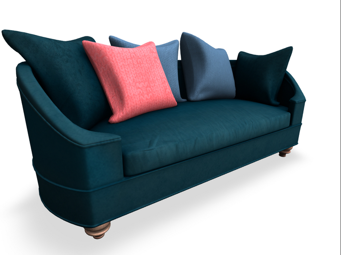 Second Life Marketplace - 2. Second Spaces - Luxe Lounge & Office - sofa