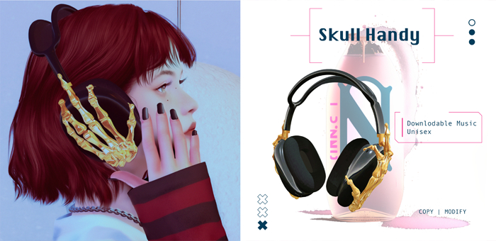 Second Life Marketplace - [Nought Zero]-Skullhandy headphones ( Unisex )