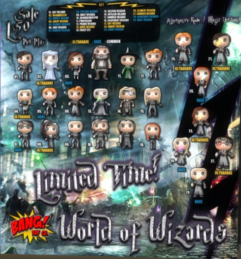 Second Life Marketplace - 25.Bang! Figures - World of Wizards - Clumsy ...