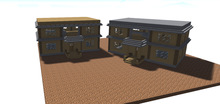 Second Life Marketplace - Minecraft Themed Buildings