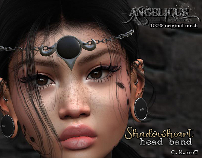 Second Life Marketplace - :ANGELICUS: Shadowheart head band