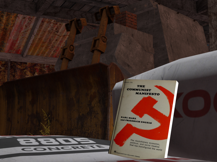 Second Life Marketplace - Marx - The Communist Manifesto (Unbox)