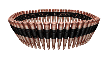 Second Life Marketplace - *PROMAGIC* Sasha-Bullets-BlackRoseGold 2