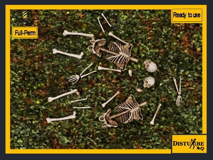 Second Life Marketplace - ::DisturbeD:: Halloween Skeletons - FULL PERM ...
