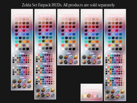 Second Life Marketplace - TORI TORRICELLI // Zelda Bikini Top // Red