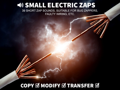 Second Life Marketplace - [HECK'S FX] SMALL ZAPS