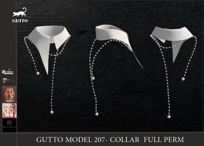 Second Life Marketplace - !GUTTO! MODEL 207-COLLAR FULL PERM