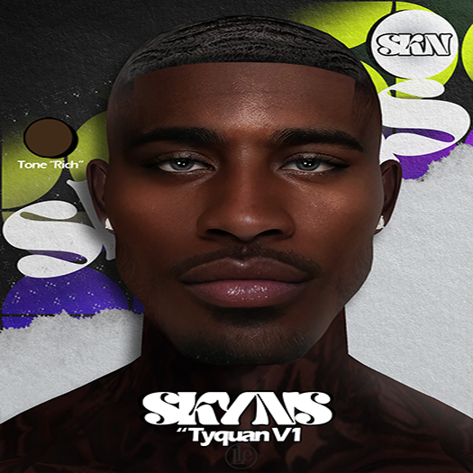 Second Life Marketplace - [SKYNS] "Tyquan V1