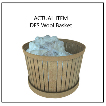 Second Life Marketplace - DFS Wool Basket