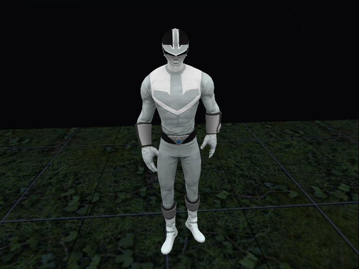 Second Life Marketplace - power rangers hyper force silver