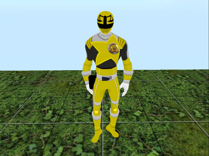 Second Life Marketplace - power rangers cosmic fury yellow