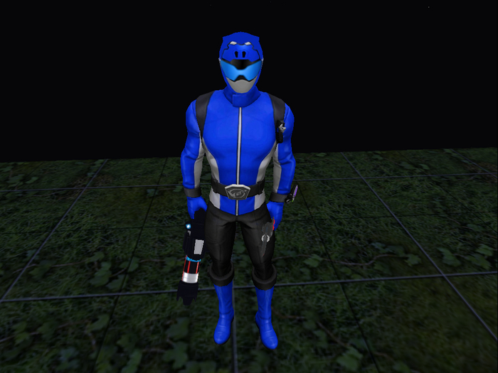 Second Life Marketplace - power rangers beast morpher blue ranger avatar