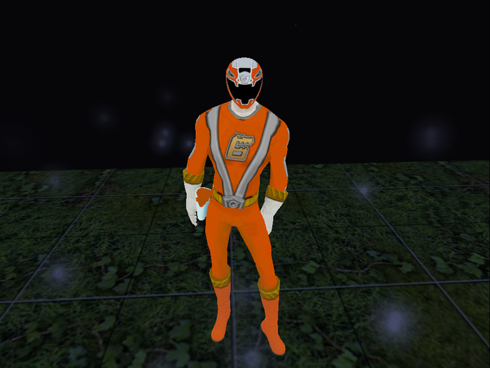 Second Life Marketplace - power rangers RPM orange