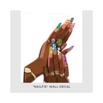 Second Life Marketplace - "Nailfie" Wall Decal