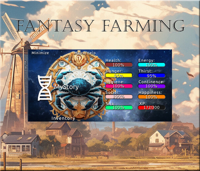 Second Life Marketplace - MyStory HUD skin - Cancer