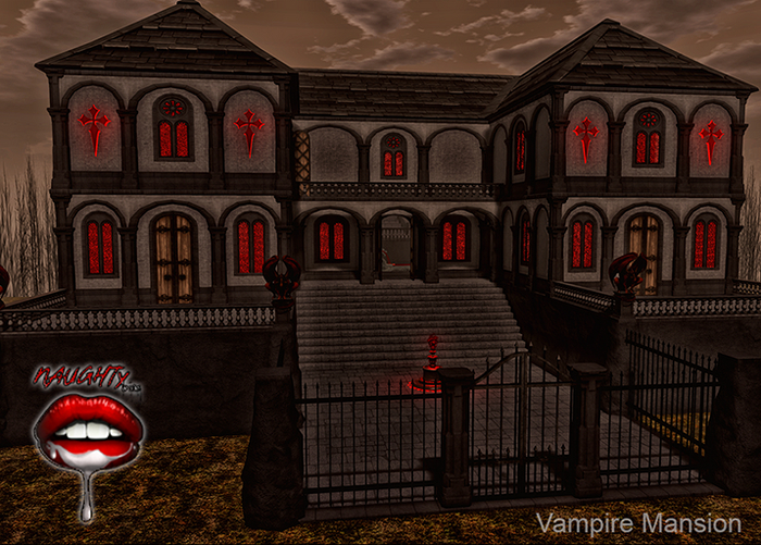 Second Life Marketplace - [NB] ~ Vampire Mansion (unfurnished)