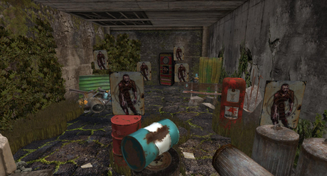 Second Life Marketplace - Shooting Range (Zombie Apocalypse)