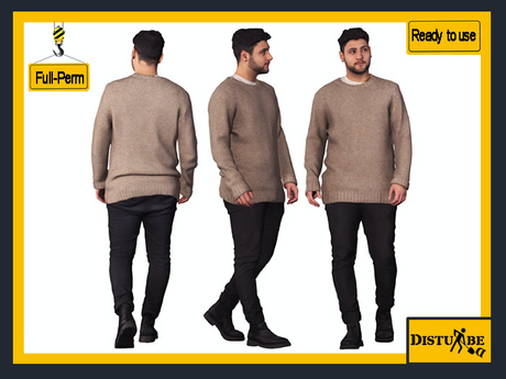Second Life Marketplace - ::DisturbeD:: Faris Man Walking Character ...