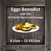 Second Life Marketplace - DFS Eggs Benedict with Side of Ostrich Bacon ...