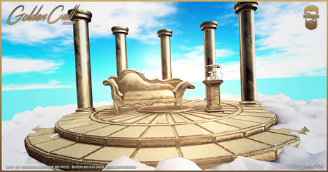 Second Life Marketplace - Golden Call Backdrop - The Bearded Guy