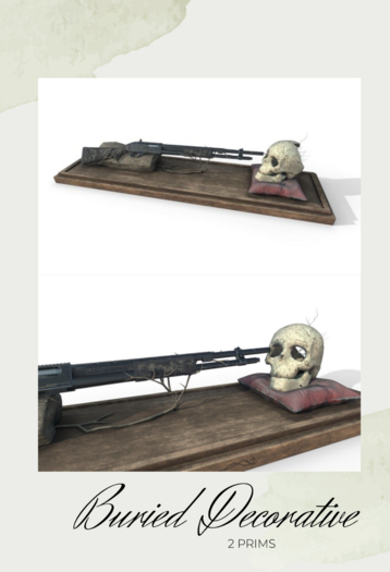 Second Life Marketplace - ALONE-Decorative Weapon