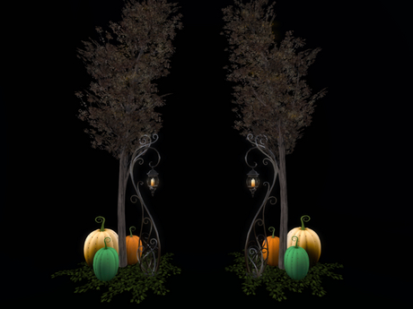 Second Life Marketplace - MC Halloween Tree Lamp Arch