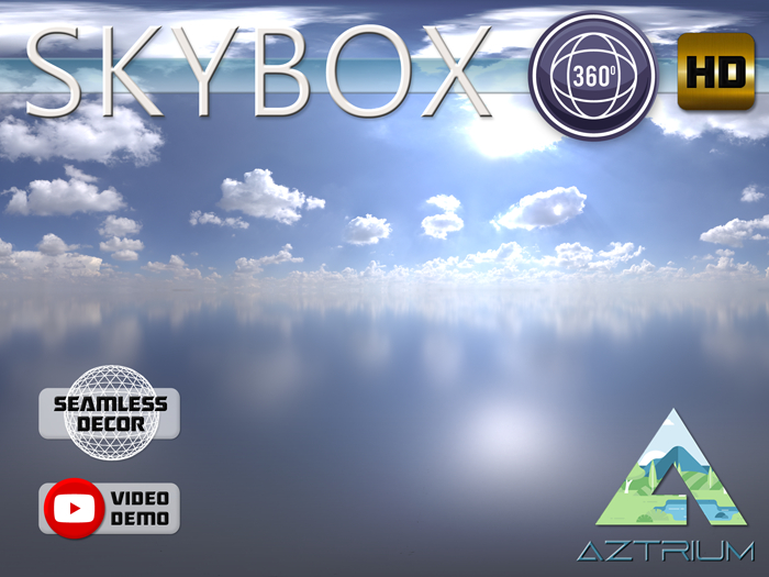 Second Life Marketplace - AZTRIUM - SKYBOX 360 HD - BLUESKY