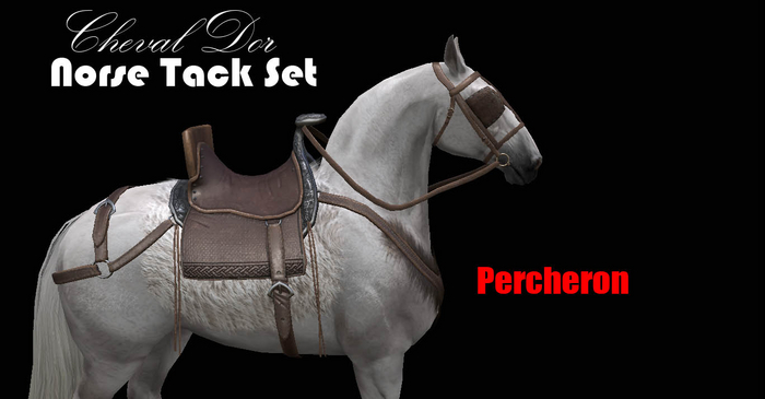 Second Life Marketplace - Cheval D'or / TeeglePet Percheron / Norse ...