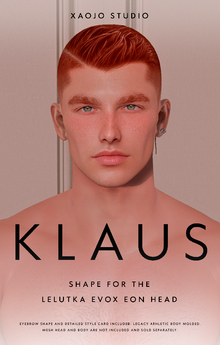 Second Life Marketplace - KLAUS Shape for the LeLutka EON Head EvoX ...