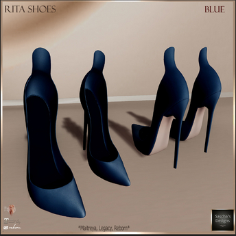 Second Life Marketplace - SAS - Rita Blue Shoes