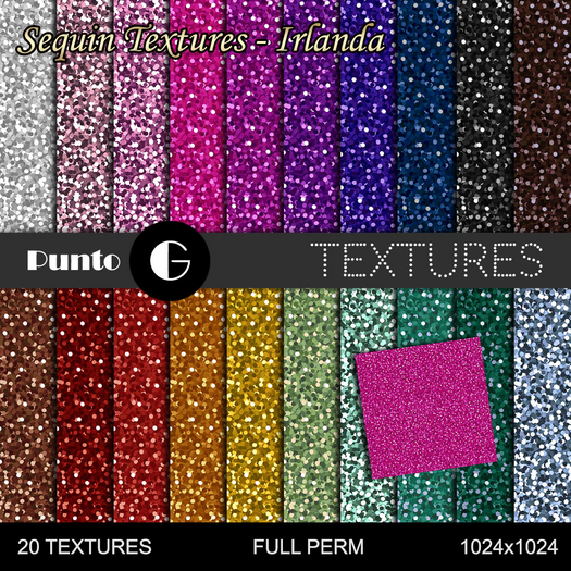 Second Life Marketplace - Sequin Textures Irlanda