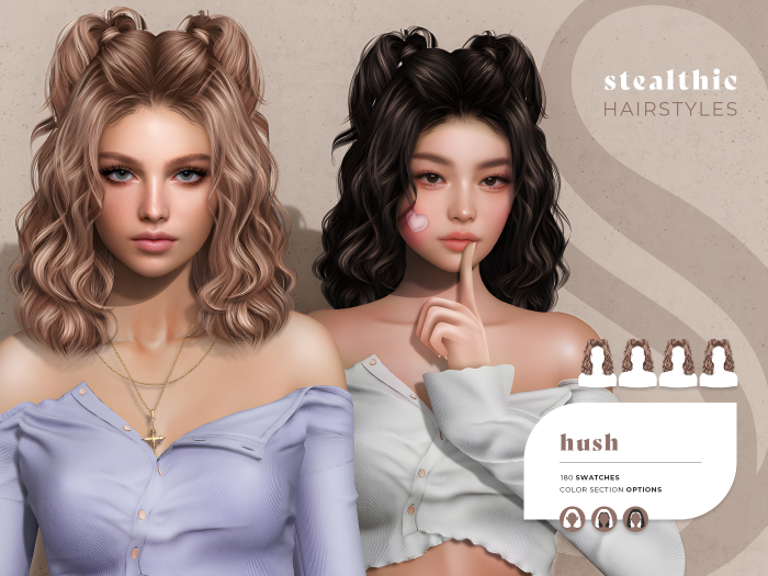 Second Life Marketplace - Stealthic - Hush (Full Pack)