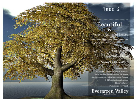 Second Life Marketplace - Tree 2 Seasonal