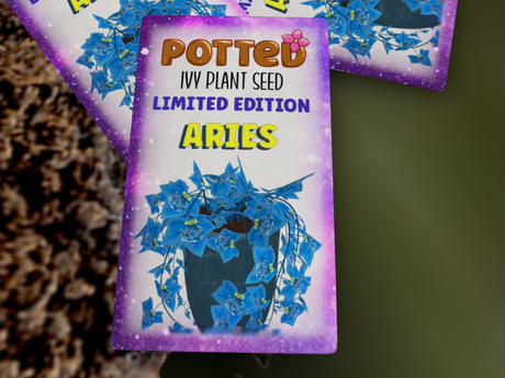 Second Life Marketplace - Potted: Ivy Plant Seed: Limited Edition Aries