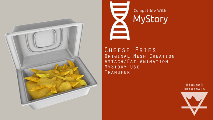 Second Life Marketplace - Cheese Fries [MyStory]