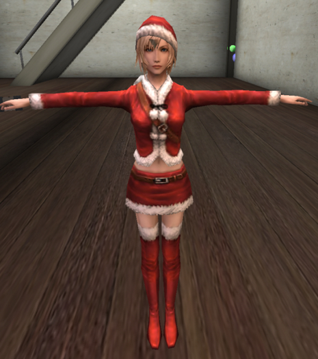 Second Life Marketplace - FP Blonde Girl santa helper mesh female avatar