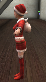 Second Life Marketplace - FP Blonde Girl santa helper mesh female avatar