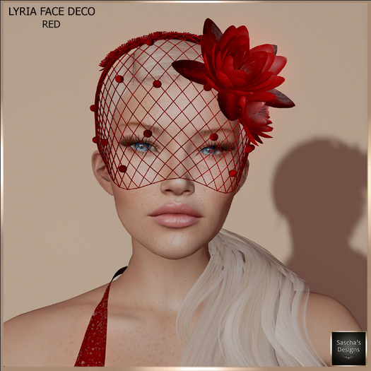 Second Life Marketplace - SAS - Lyria Red Face Deco