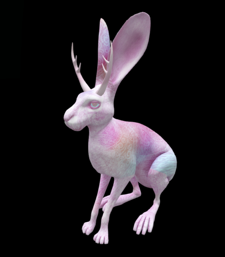 Second Life Marketplace - Jinx : Jackalope Animated Friend - Crystal