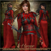 Second Life Marketplace - {AS} Hervor Fitted Mesh Gown: Red; Viking ...