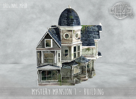 Second Life Marketplace - MM1 Mystery Mansion Hunted House - RARE