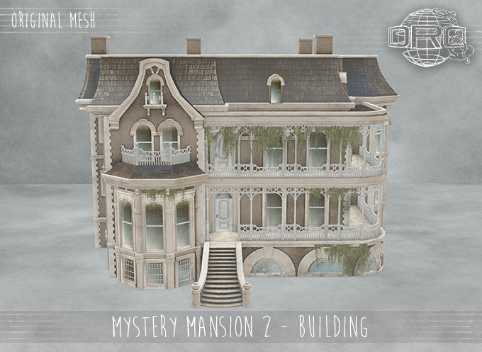 Second Life Marketplace - MM2 Mystery Mansion Two Haunted House - RARE