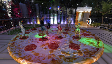 Second Life Marketplace - PAPA RONI'S PIZZA PARTY DANCE FLOOR