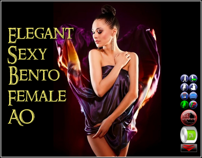 Second Life Marketplace Elegant Sexy Bento Female Ao Add