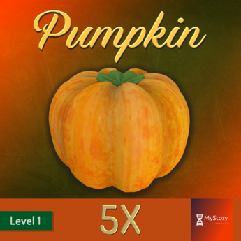 Second Life Marketplace - MyStory Pumpkin X 5