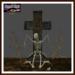 Second Life Marketplace - Halloween - Chained Skeleton on Tombstone