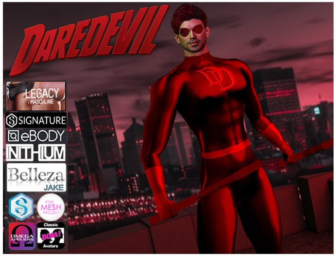Second Life Marketplace - -Infinity- Dare Devil Super hero(Legacy ...