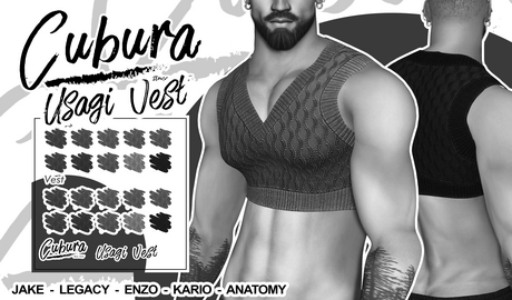Second Life Marketplace - Cubura Usagi Vest DEMO