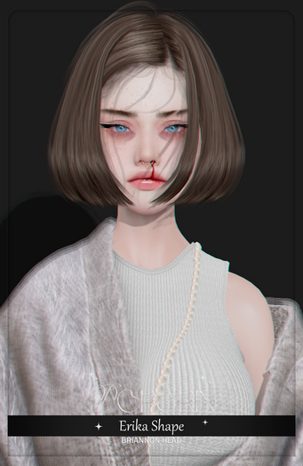 Second Life Marketplace - POPORIN. Erika (Briannon Head)
